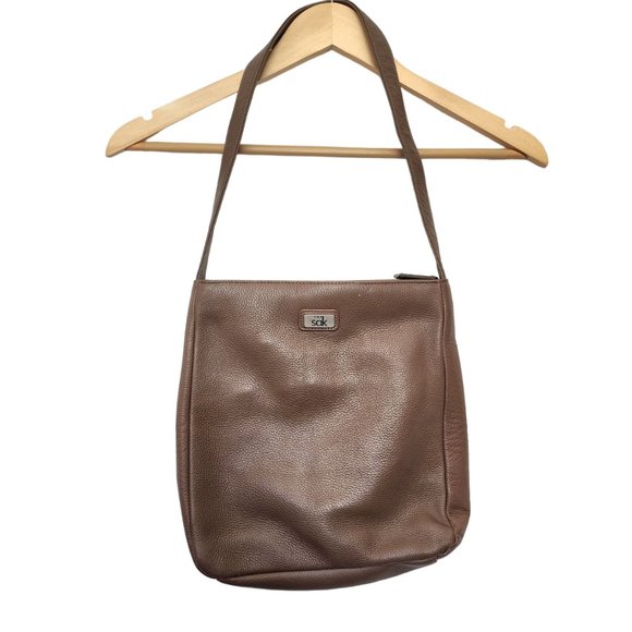 The Sak | Bags | The Sak Light Brown Pebbled Leather Shoulder Bag Purse ...